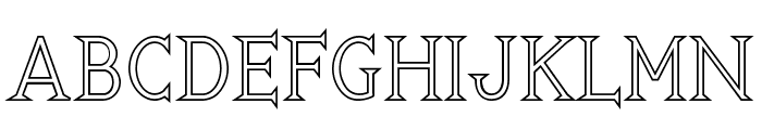 Richardson Fancy Block Font